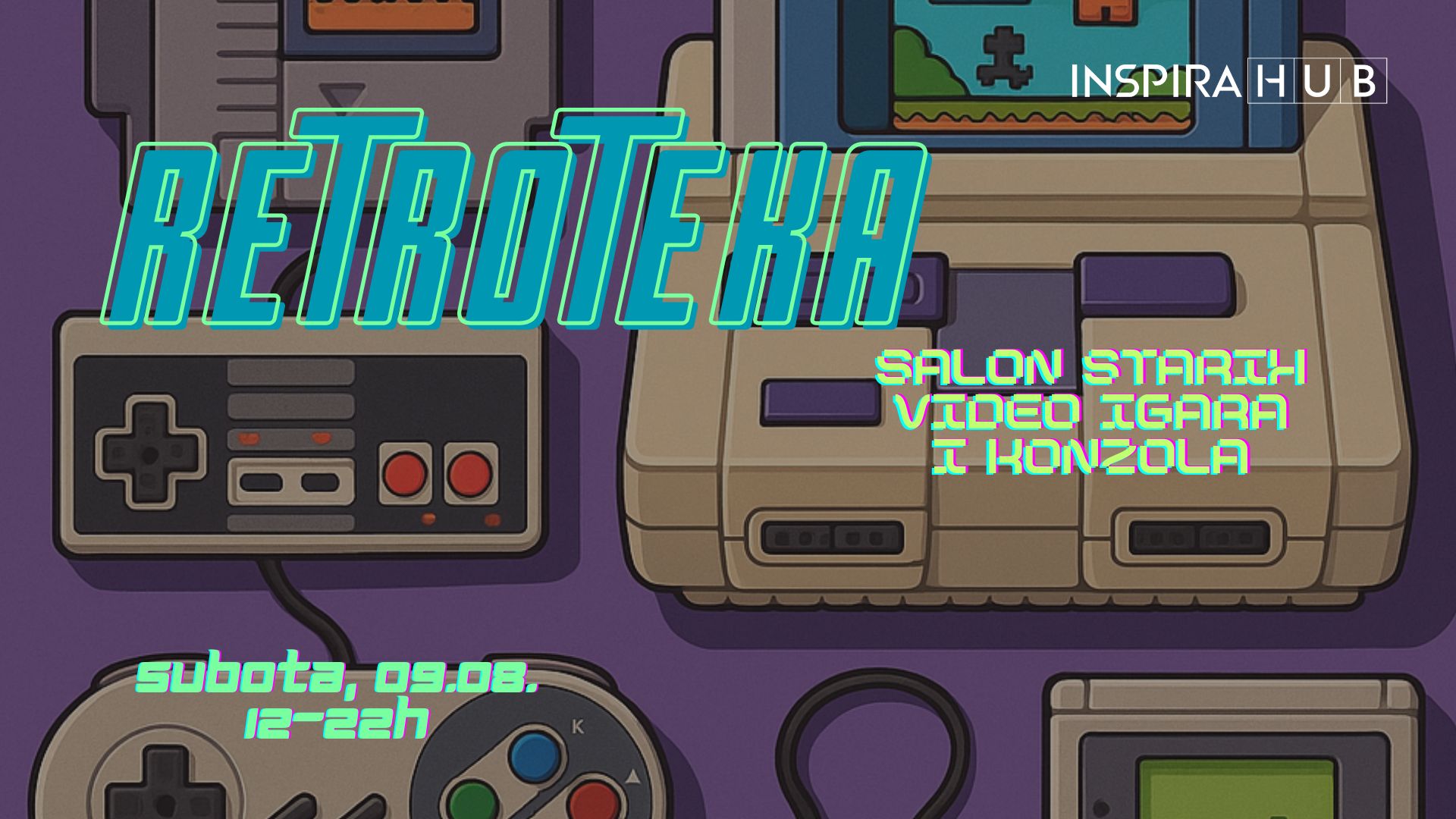 RetroTeka - iskusite stare video igre i konzole! - Inspira Hub